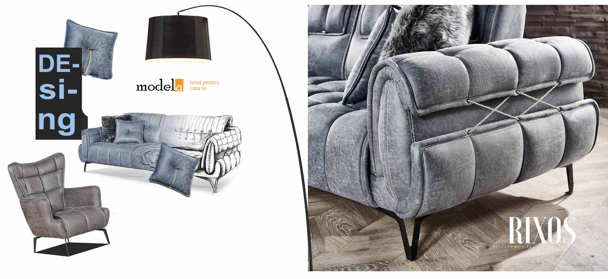 Magazin mobila online - Modela - Canapele Extensibile, Coltare extensibile