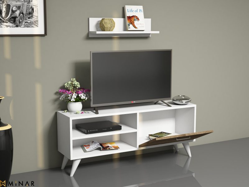 Set Comoda TV + Raft Party - Modela - Magazin Mobila Online