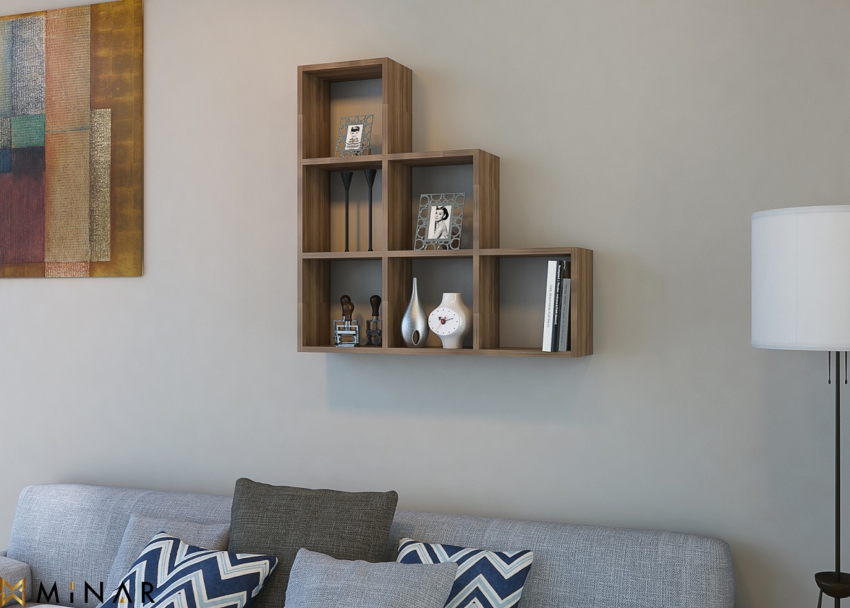 Raft Perete Yaman, Nuc - Modela - Magazin Mobila Online