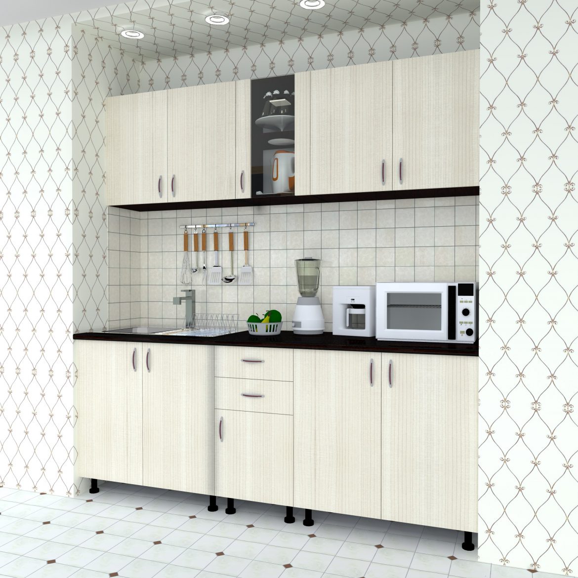 Bucatarie Sofia, Ladin - wenge - Modela - Magazin Mobila Online