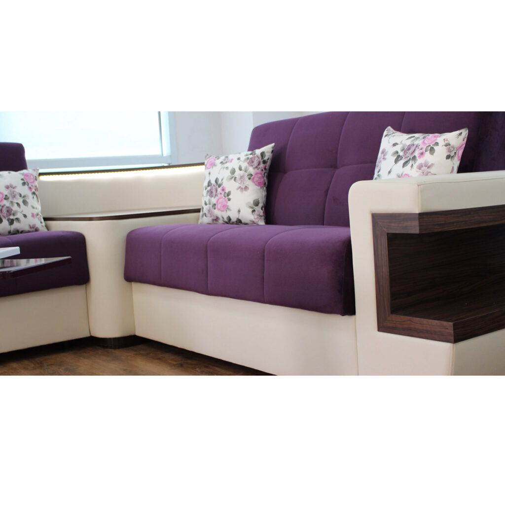 Coltar Royal Deluxe bej/perne flori - Modela - Magazin mobila online ...