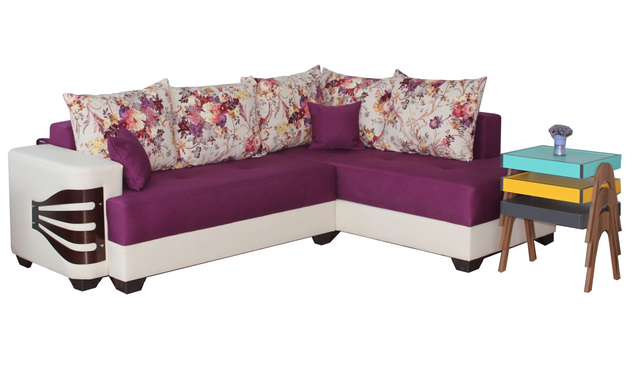 Coltar extensibil Sogno, mov - Modela - Magazin mobila online Canapele ...