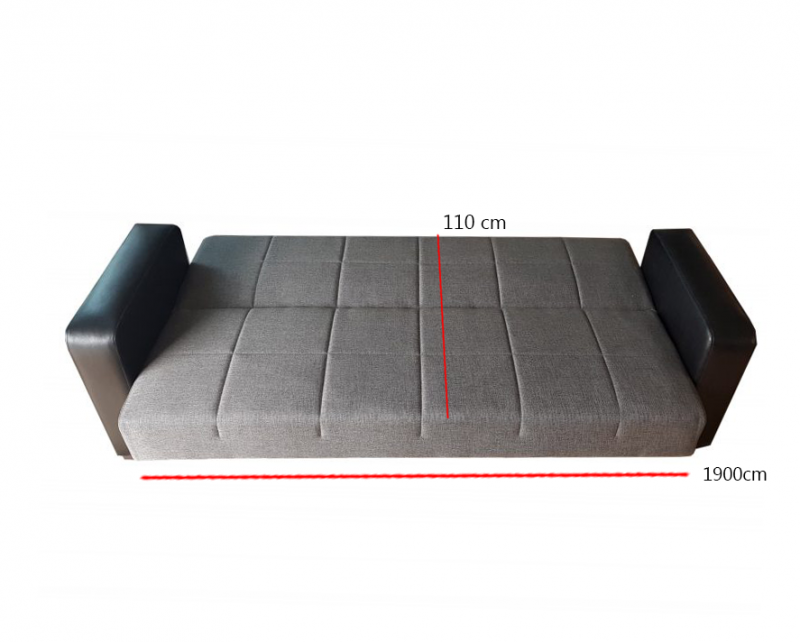Canapea Extensibila cu Lada Depozitare Medeea - Modela