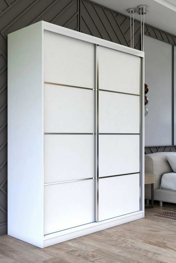 Sifonier Sedef usi glisante Alb - Modela - Magazin Mobila Online